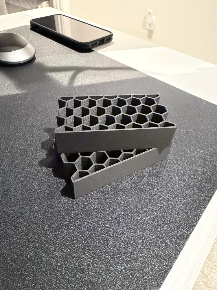 Soundbar Risers - Honeycomb 1.5inch - Free 3D Print Model - MakerWorld