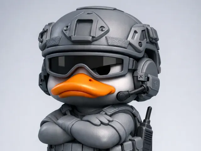 Quack Ops – Tactical Duck Keychain - Free 3D Print Model - MakerWorld