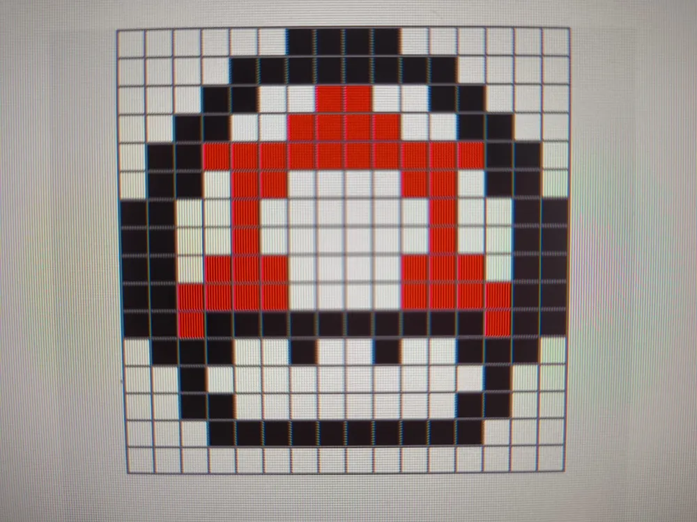Niedlicher Mario-Pilz Pixelart von GamingTomate - MakerWorld