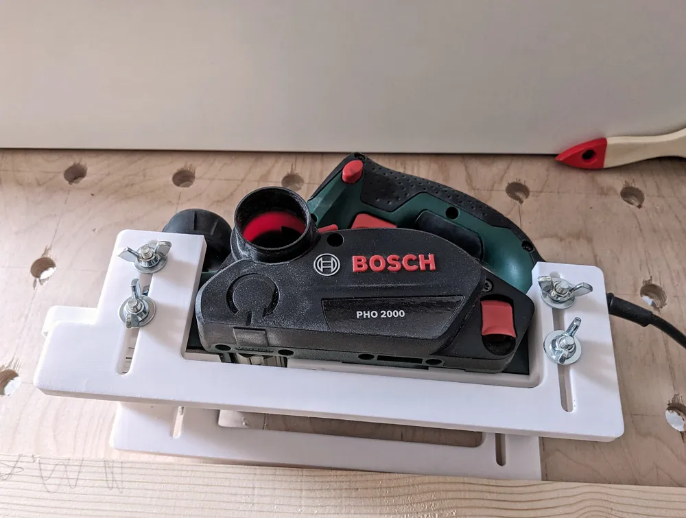 Bosch PHO 2000 Adjustable Planer Sled - Free 3D Print Model - MakerWorld