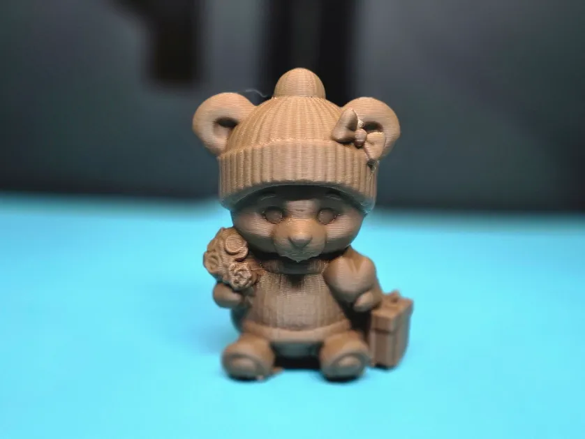 simpatico orsetto in inverno - Modello di stampa 3D gratuito - MakerWorld