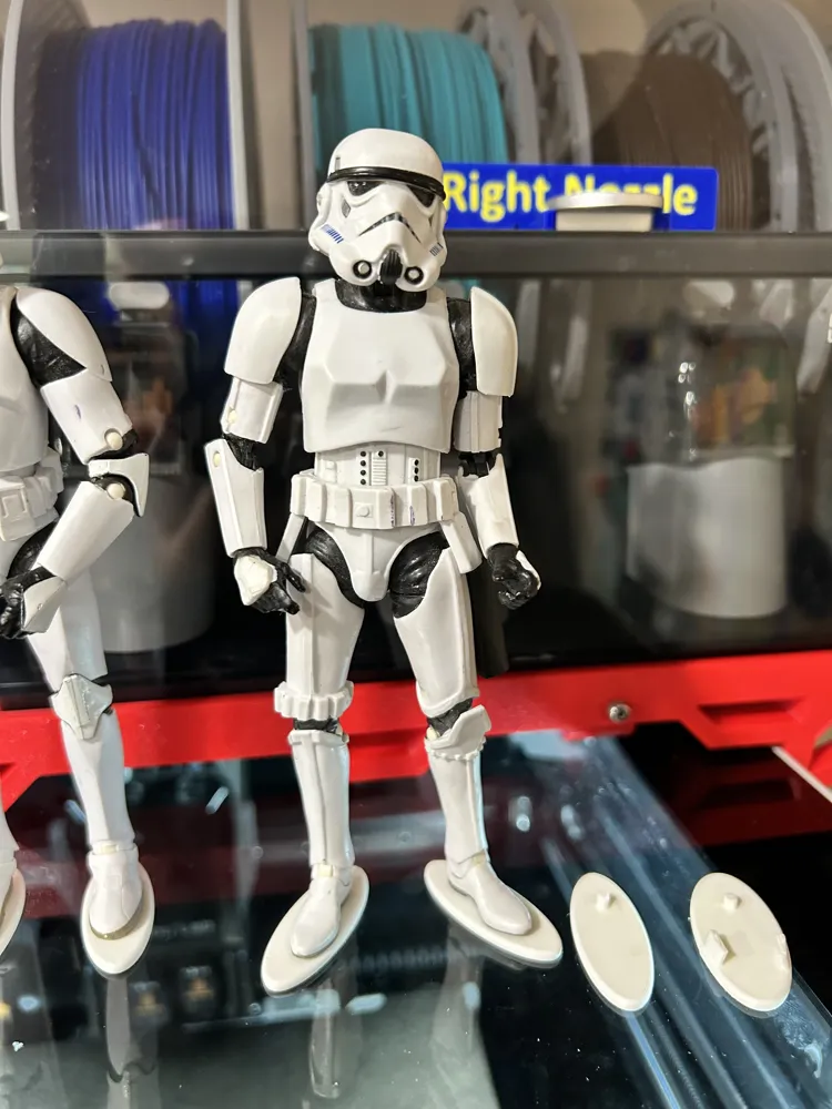 Action Figure Display Stand - Free 3D Print Model - MakerWorld