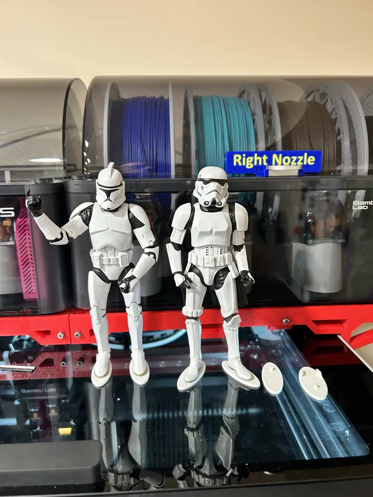 Action Figure Display Stand - Free 3D Print Model - MakerWorld