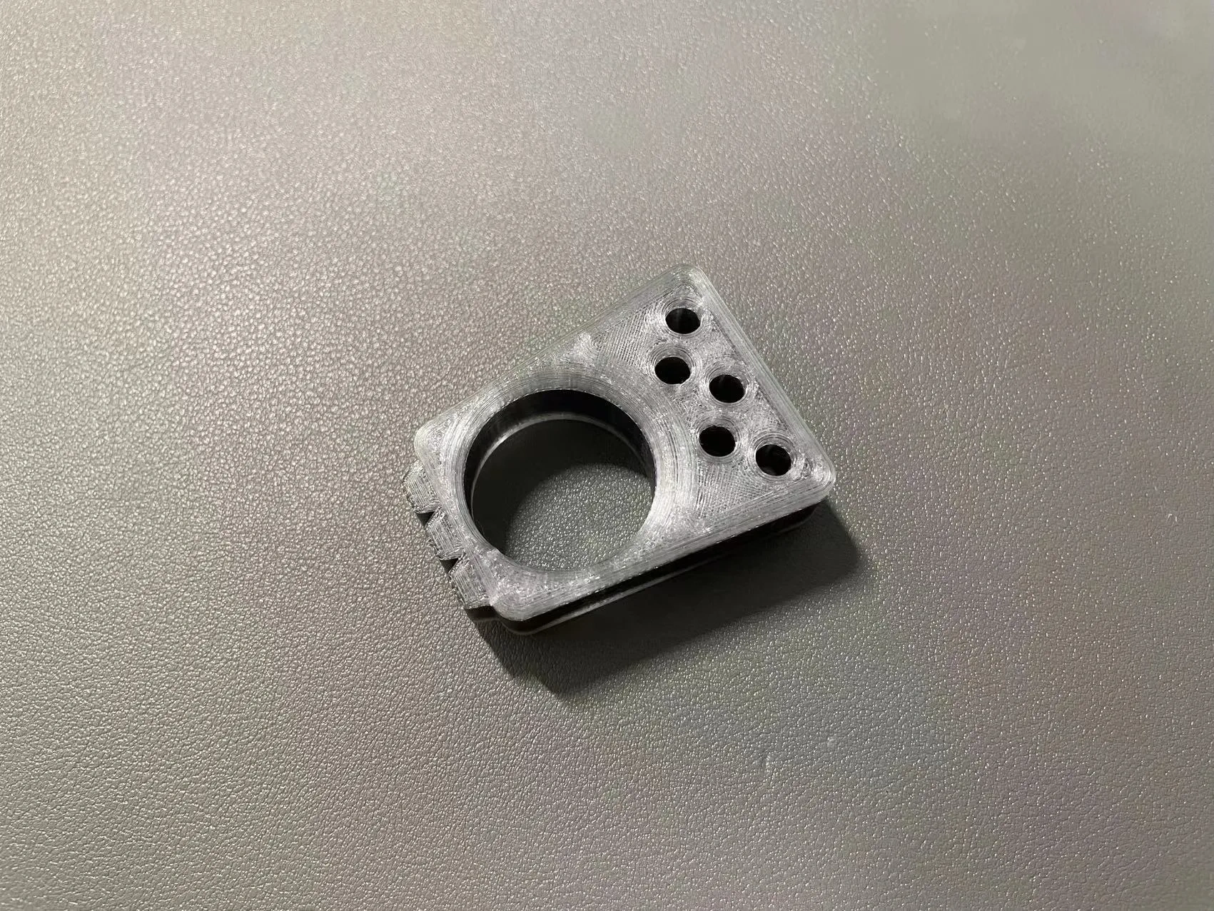 EDC Cheese-Shaped Brass Knuckles by 戈壁赶路牛马 - MakerWorld