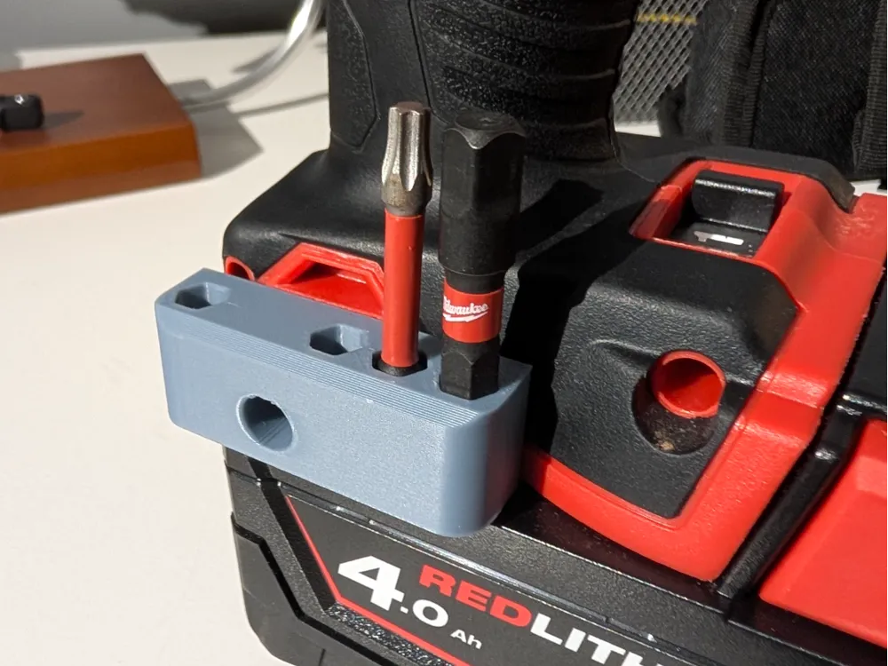 Milwaukee M18 Impact Bit Holder by Ranger MakerWorld: Download Free 3D ...