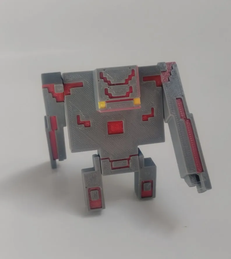 Minecraft Redstone golem small by denior MakerWorld: Download Free 3D ...
