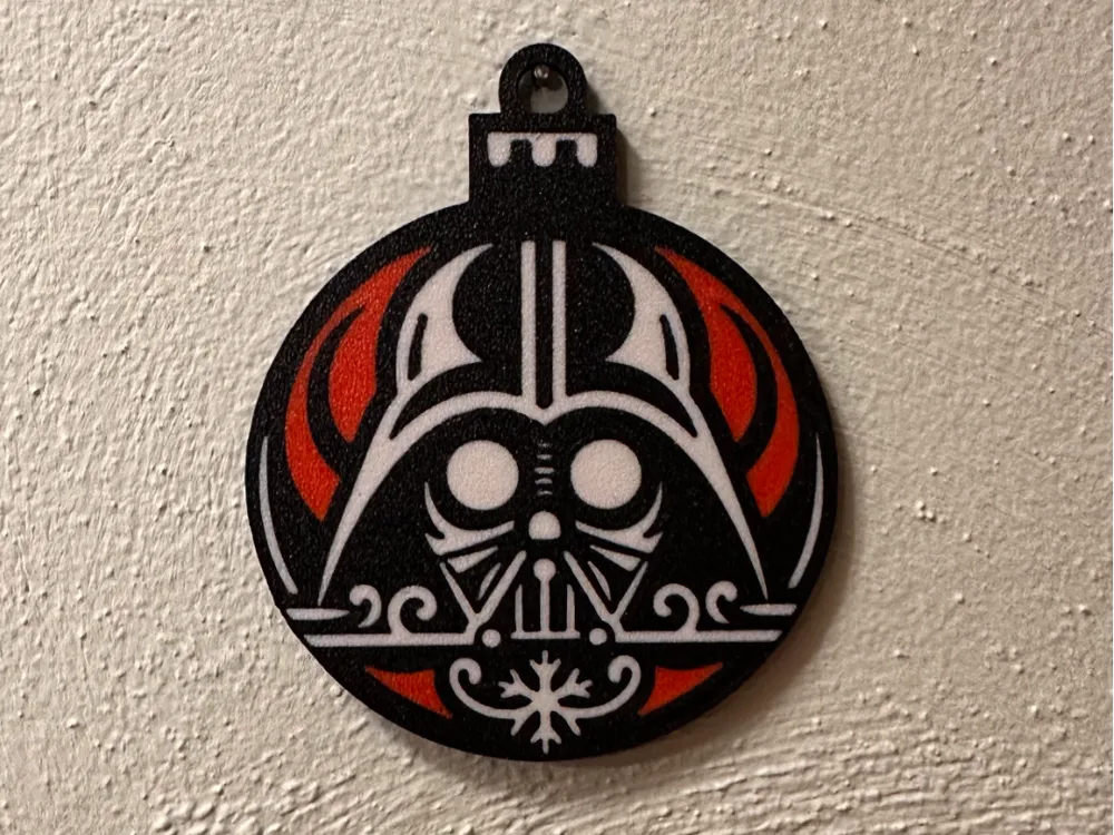 Darth Vader Festive Christmas Ornament by AMR7791 - MakerWorld