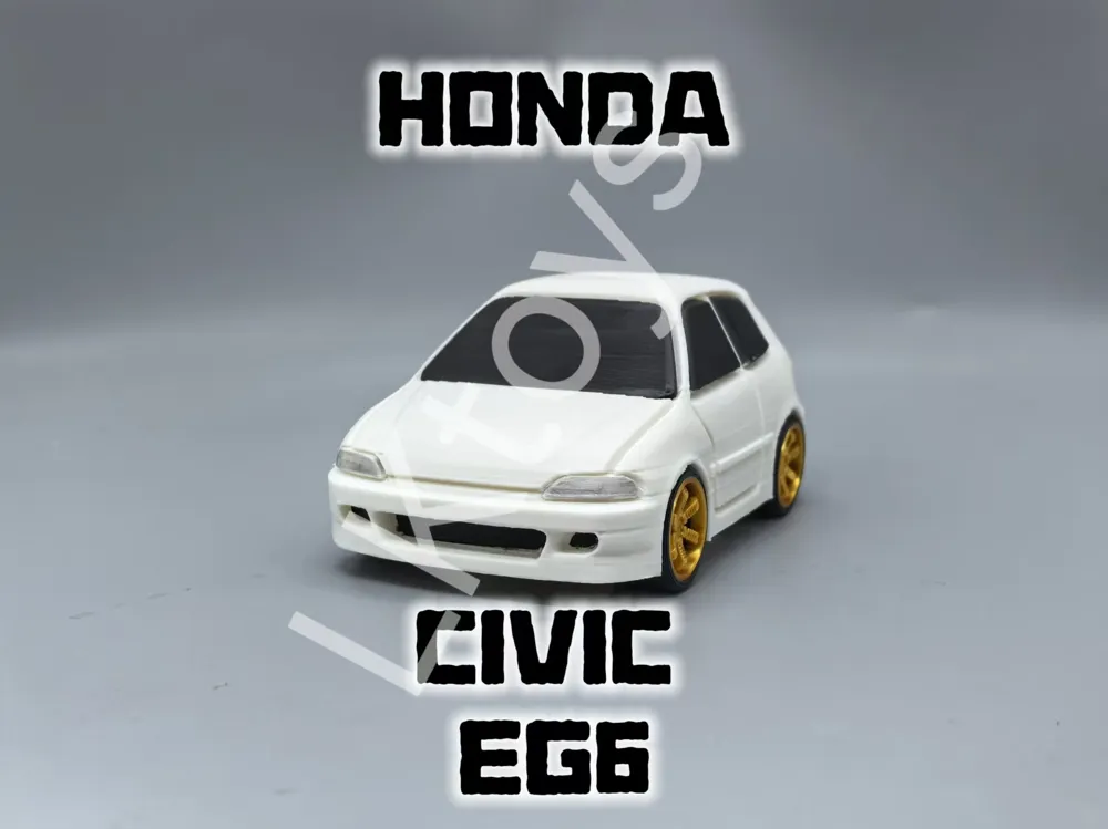 HONDA EG6 CIVIC - Free 3D Print Model - MakerWorld