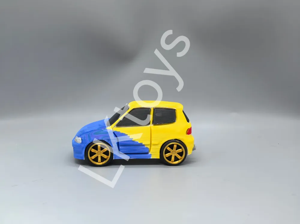 HONDA EG6 CIVIC - Free 3D Print Model - MakerWorld