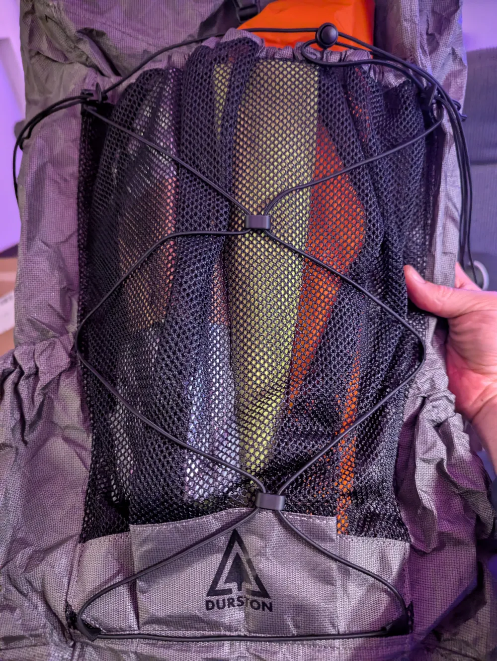 Shock cord hook for ultralight backpack mods by klabuMakerWorld ...