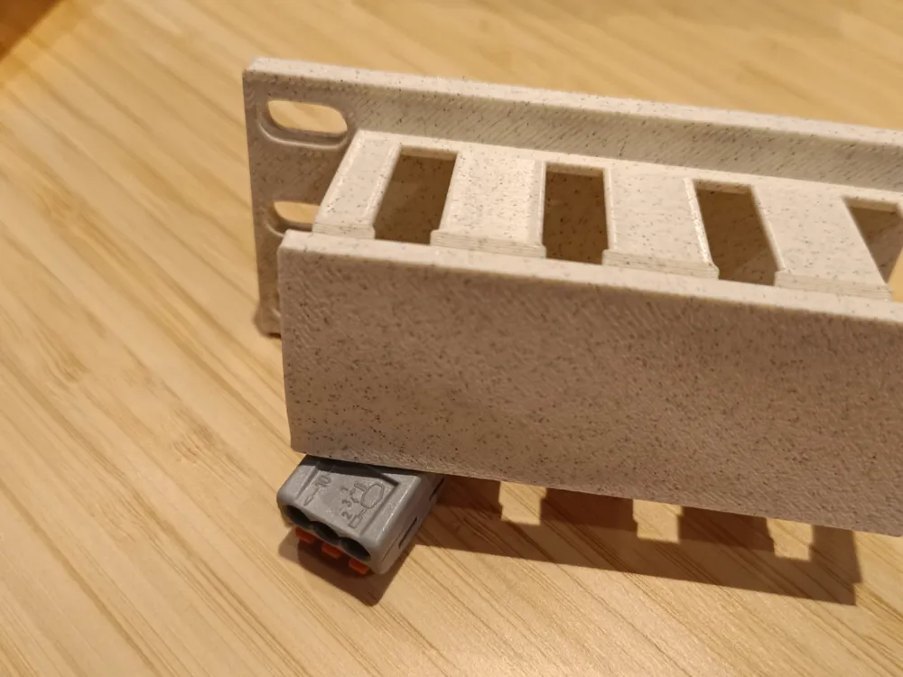 10 inch server rack cable duct by just actual kevin - MakerWorld