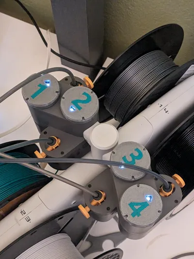 AMS Lite multicolor numbers by JohnPepsi - MakerWorld