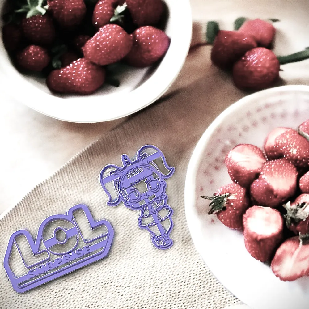 Cookies LOL Cutter by Pastry3D - MakerWorld