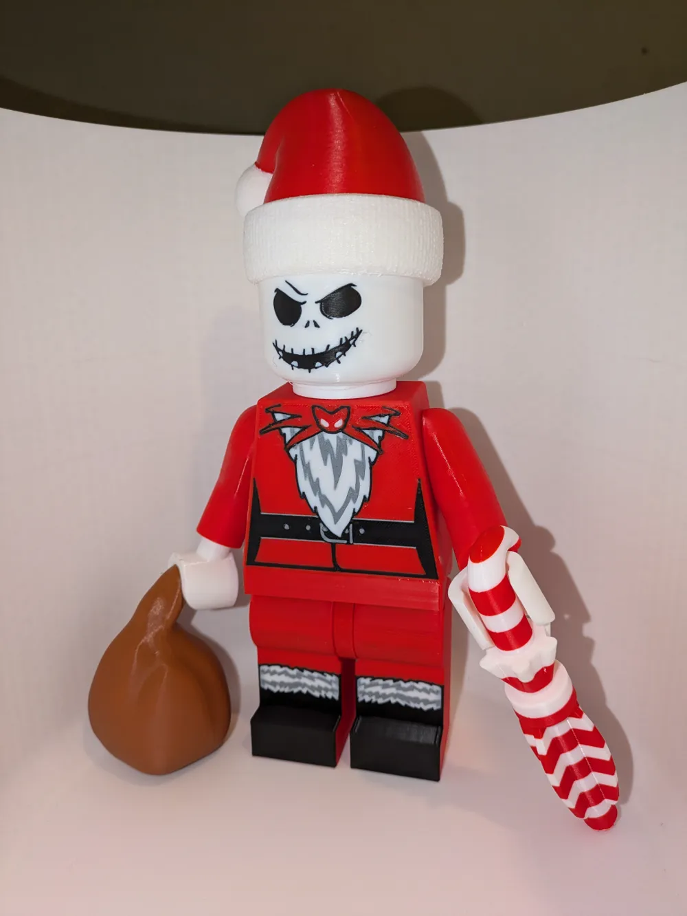 Brick Santa Jack skellington by cruse2382 - MakerWorld