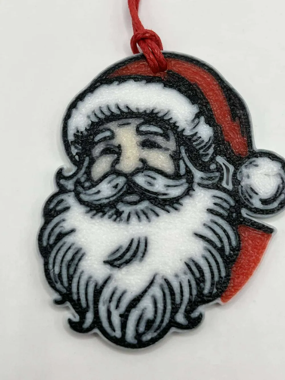 Santa Claus Keychain and Ornament by Messy Productions - MakerWorld