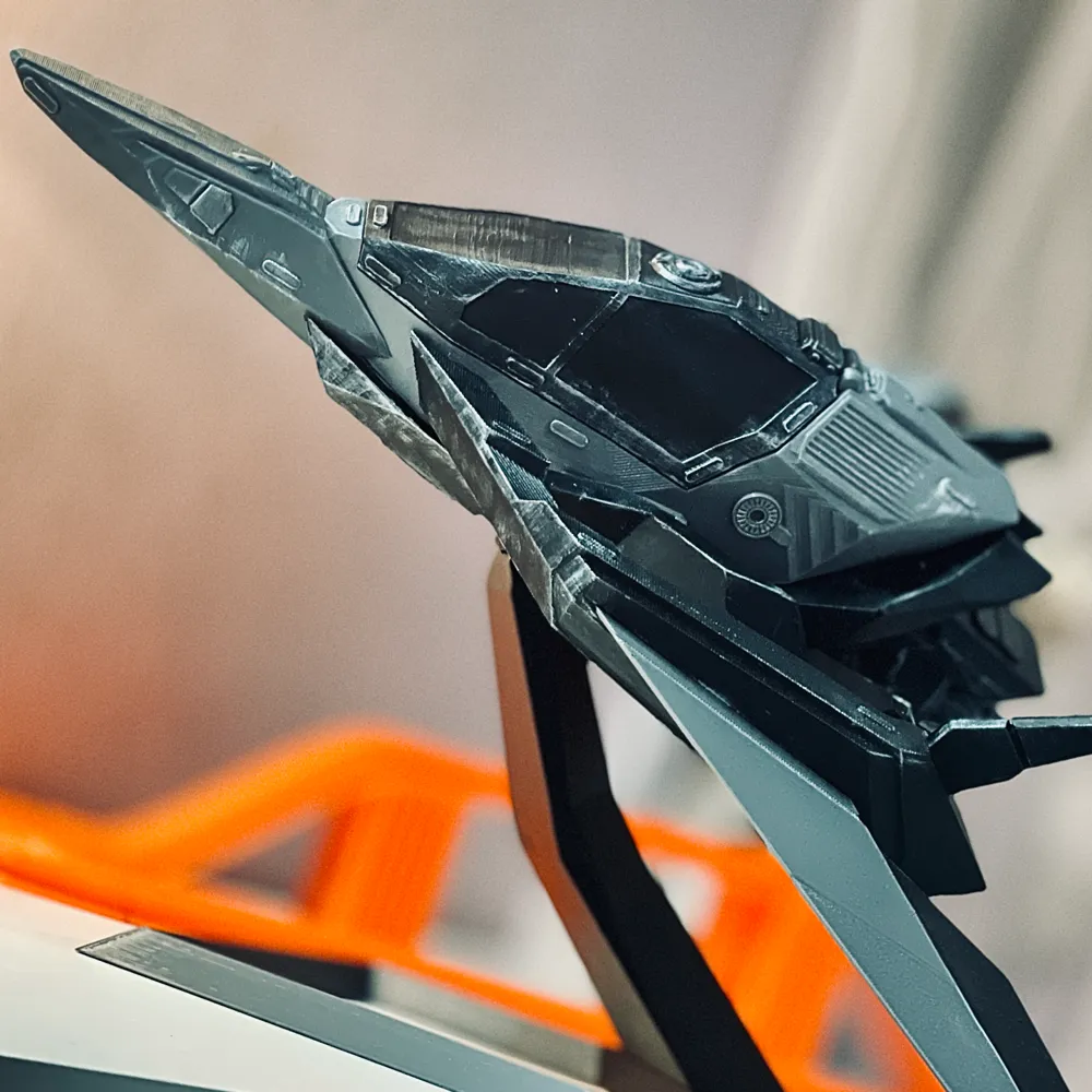 Future Jet Fighter for Dummy 13 by V3.6 MakerWorld: Download Free 3D Models