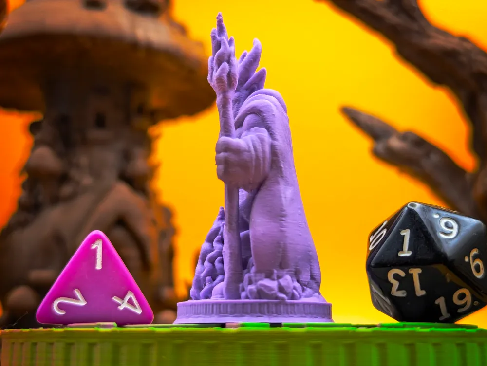 Supportless Tiefling Warlock for DND / Pathfinder - Free 3D Print Model ...