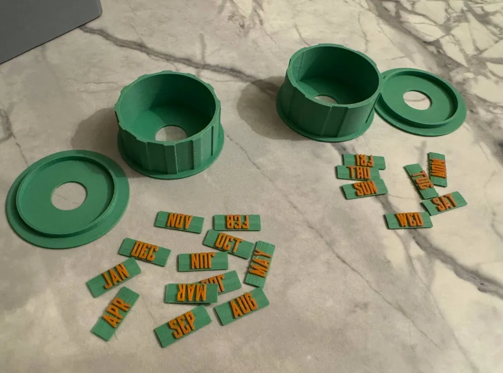 Calendar AMS Style by Desover - MakerWorld