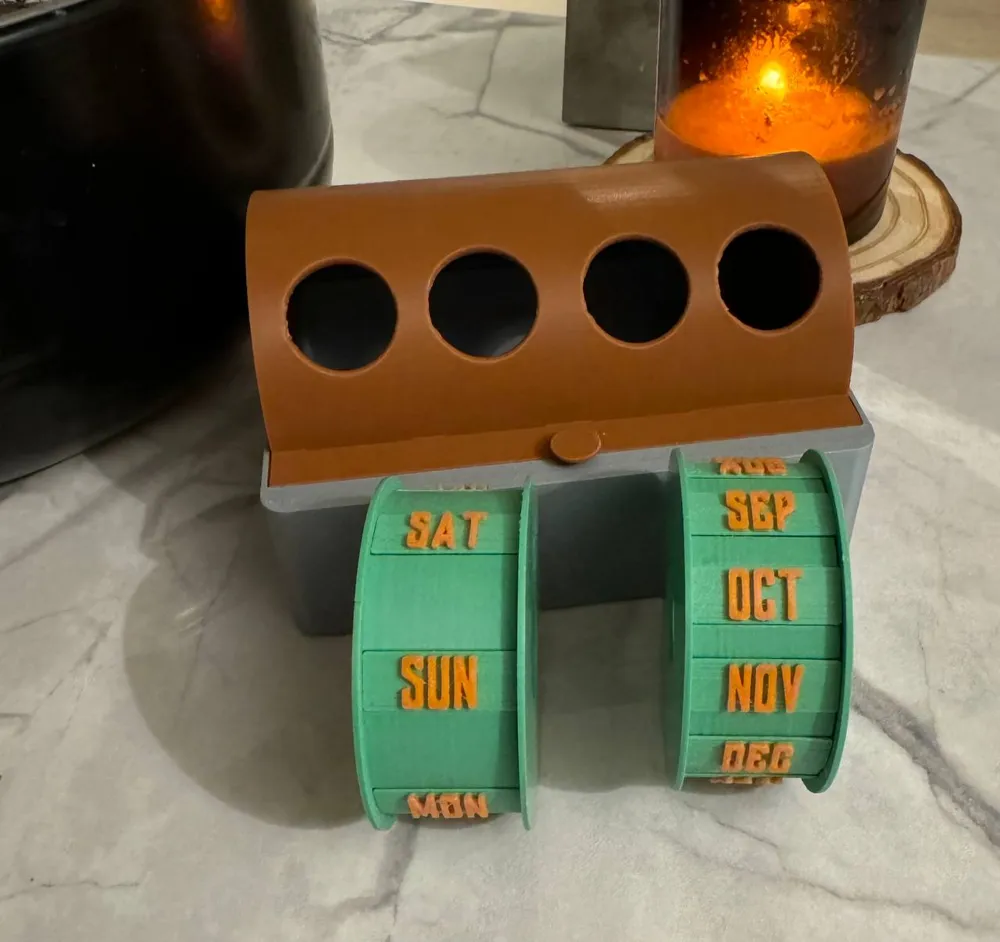 Calendar AMS Style by Desover - MakerWorld