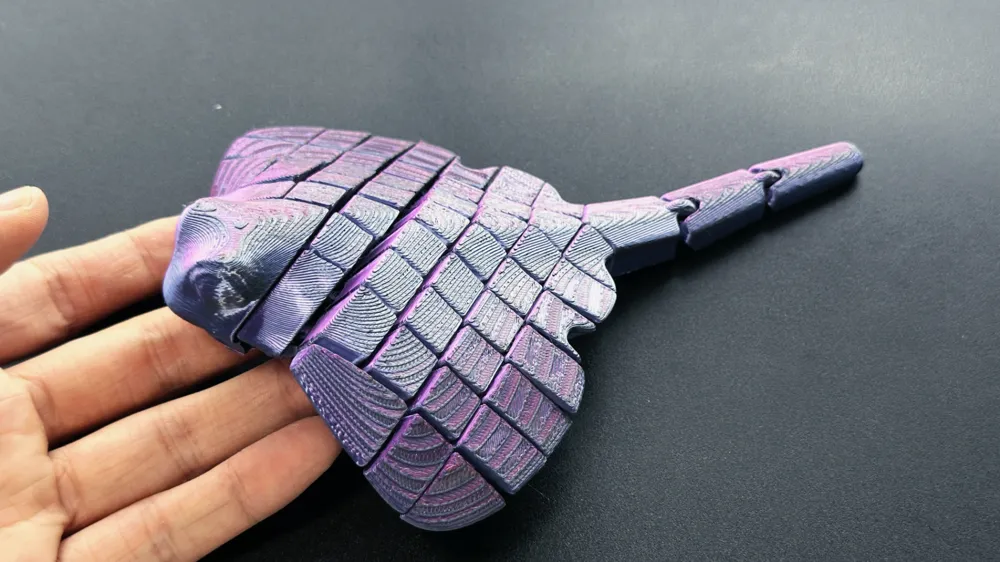 flexi manta ray - Free 3D Print Model - MakerWorld