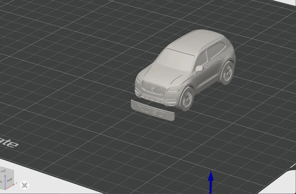 keychain volvo xc90 - Free 3D Print Model - MakerWorld
