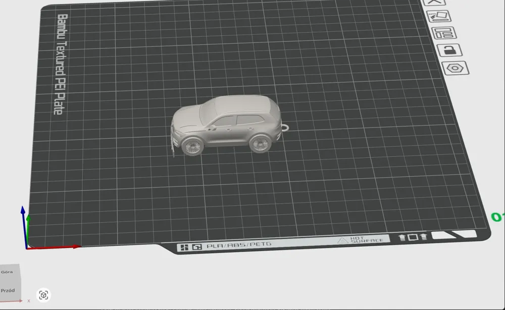 keychain volvo xc90 - Free 3D Print Model - MakerWorld