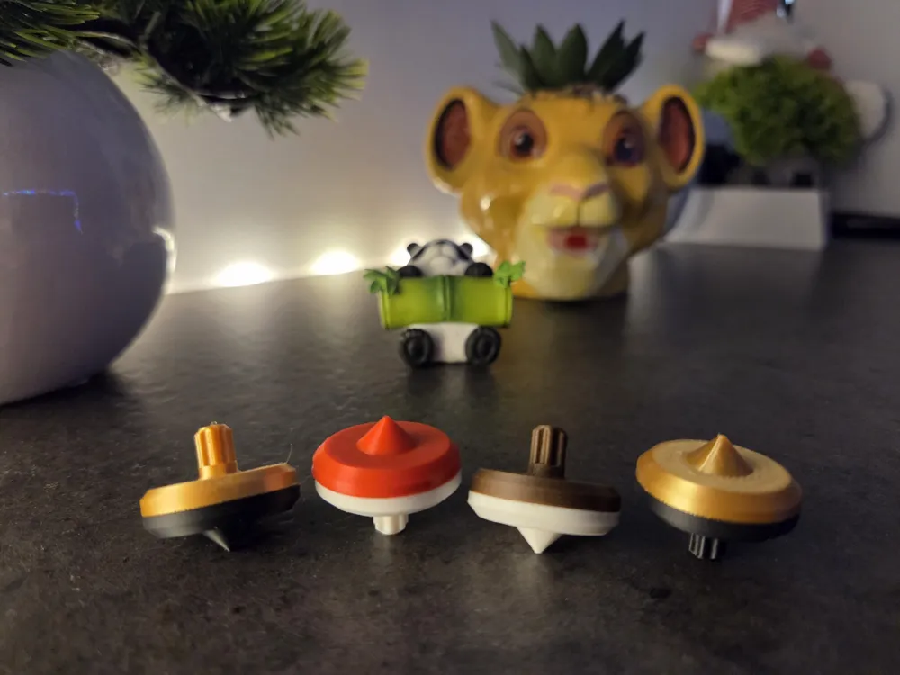 Mini Spinning Top - Free 3D Print Model - MakerWorld