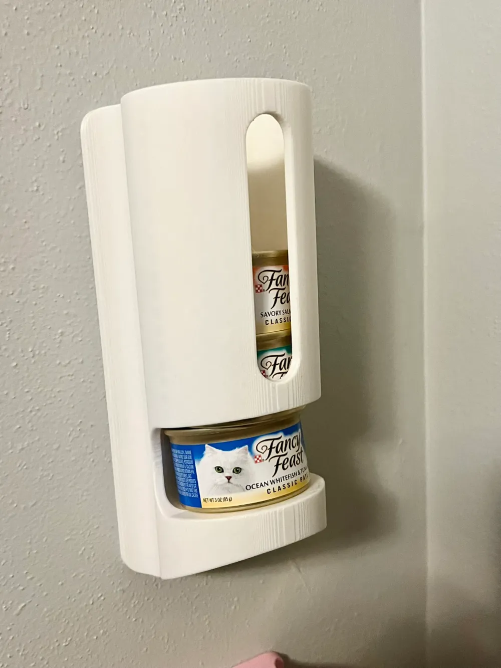 Cat Food Can Dispenser - 3oz - Wall Mount by Devin K. - MakerWorld