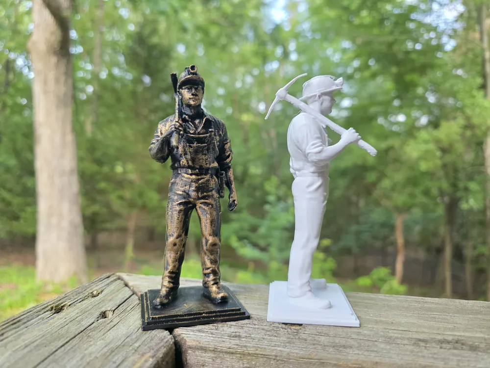 Coal Miner Tribute by DTM247 MakerWorld: Download Free 3D Models