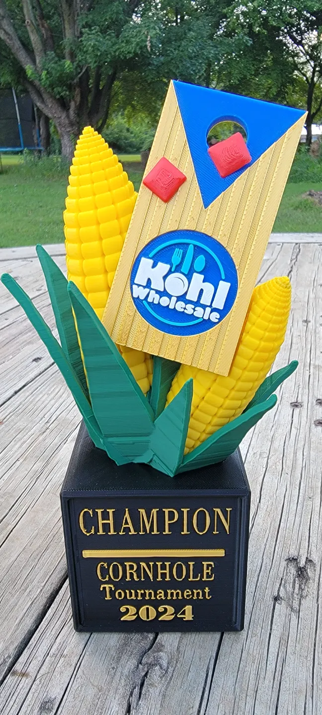 Corn - Cornhole Trophy by mik-ace - MakerWorld