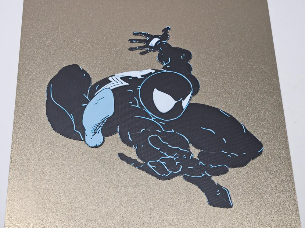 Symbiote Spider-man Todd McFarlane Design Hueforge by jamisonusmc ...