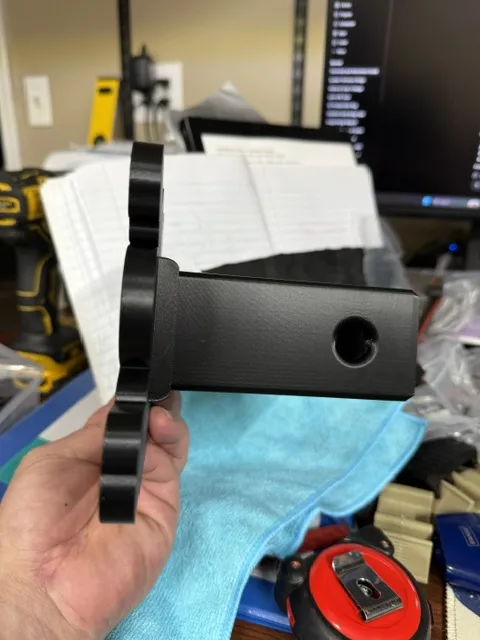 Universal DIY Trailer Hitch cover, cap, plug - Free 3D Print Model ...