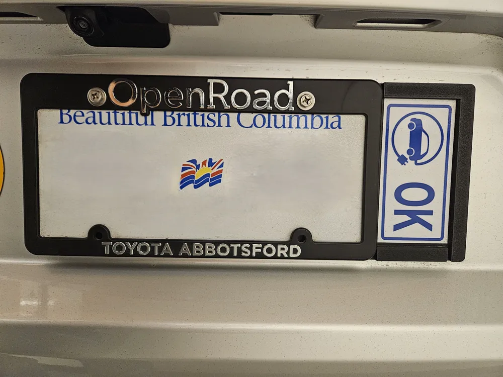 BC EV HOV OK DECAL HOLDER LICENSE PLATE by AICENIKE - MakerWorld