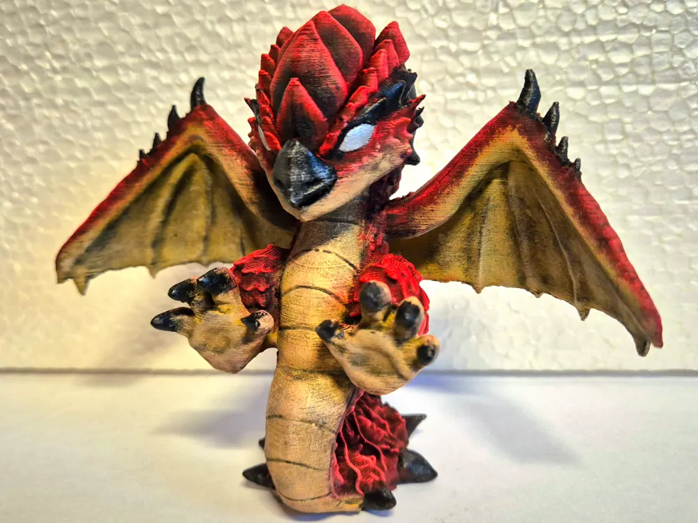 Baby Rathalos - Mini Hunters #01 Monster Hunter by ONI.FORGE MakerWorld ...