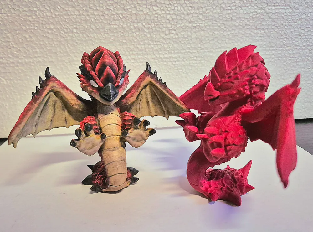 Baby Rathalos - Mini Hunters #01 Monster Hunter by ONI.FORGE MakerWorld ...