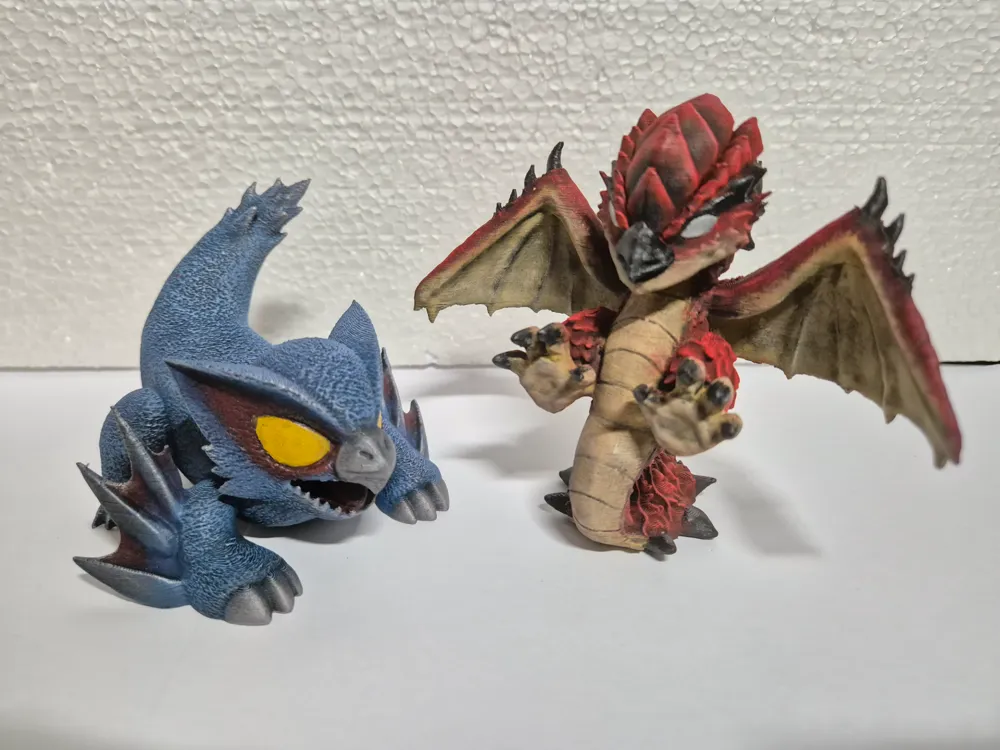 Baby Rathalos - Mini Hunters #01 Monster Hunter by ONI.FORGE MakerWorld ...