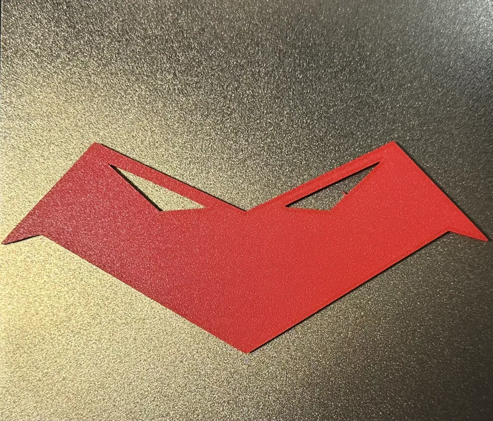 Red Hood Symbol by Kyfry85 - MakerWorld