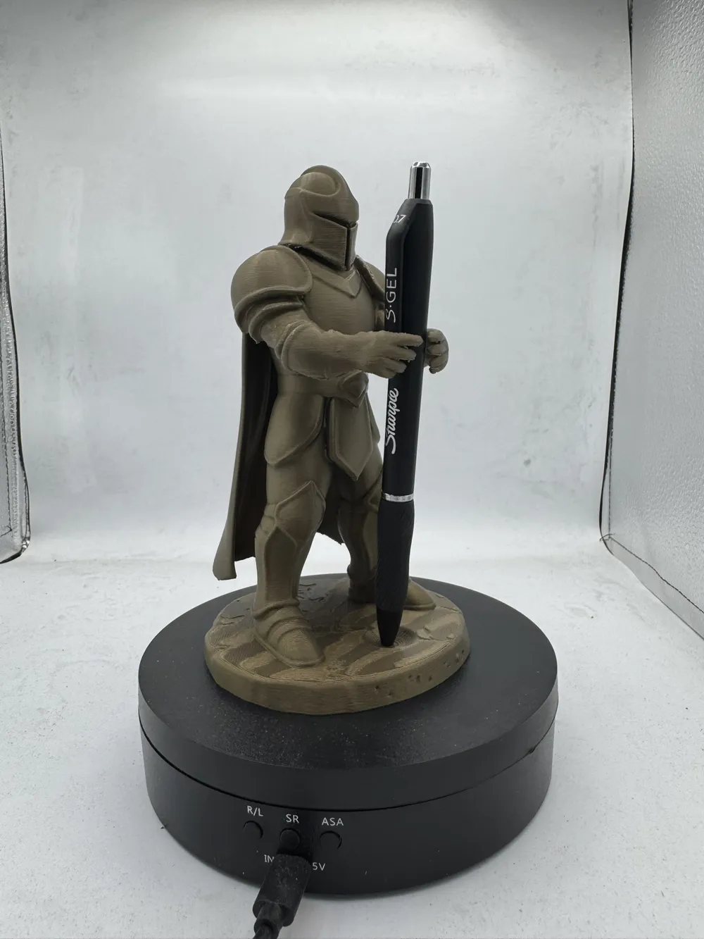 Standing Guardian Knight Pen Holder by WispHollow MakerWorld: Download ...
