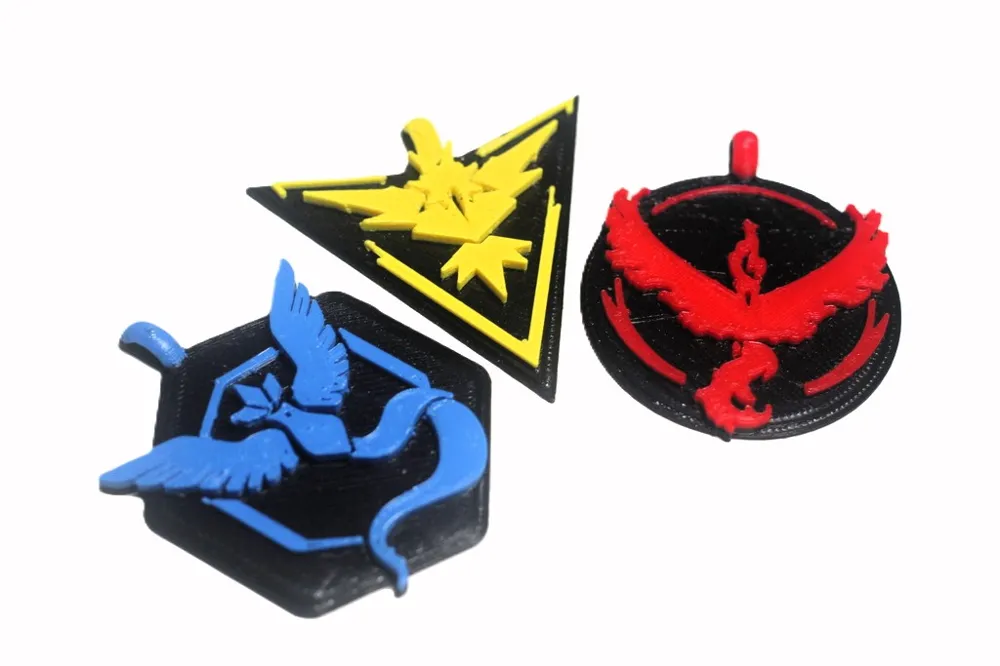 Pokemon GO - Team Badges by SwotariCZ - MakerWorld