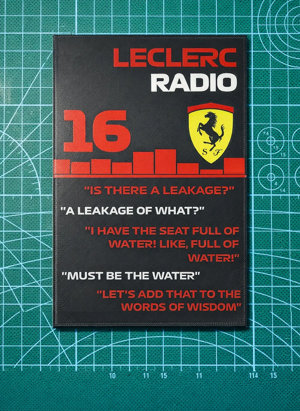 TEAM RADIO LECLERC 04 (2025) - Free 3D Print Model - MakerWorld