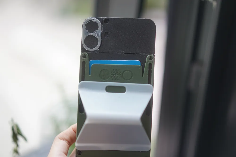 Foldable stand + Card holder For CMF Phone 2 Pro/1 by Zile MakerWorld ...