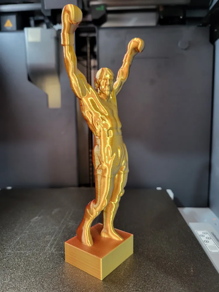 Rocky Statue by Random3D MakerWorld: Download Free 3D Models