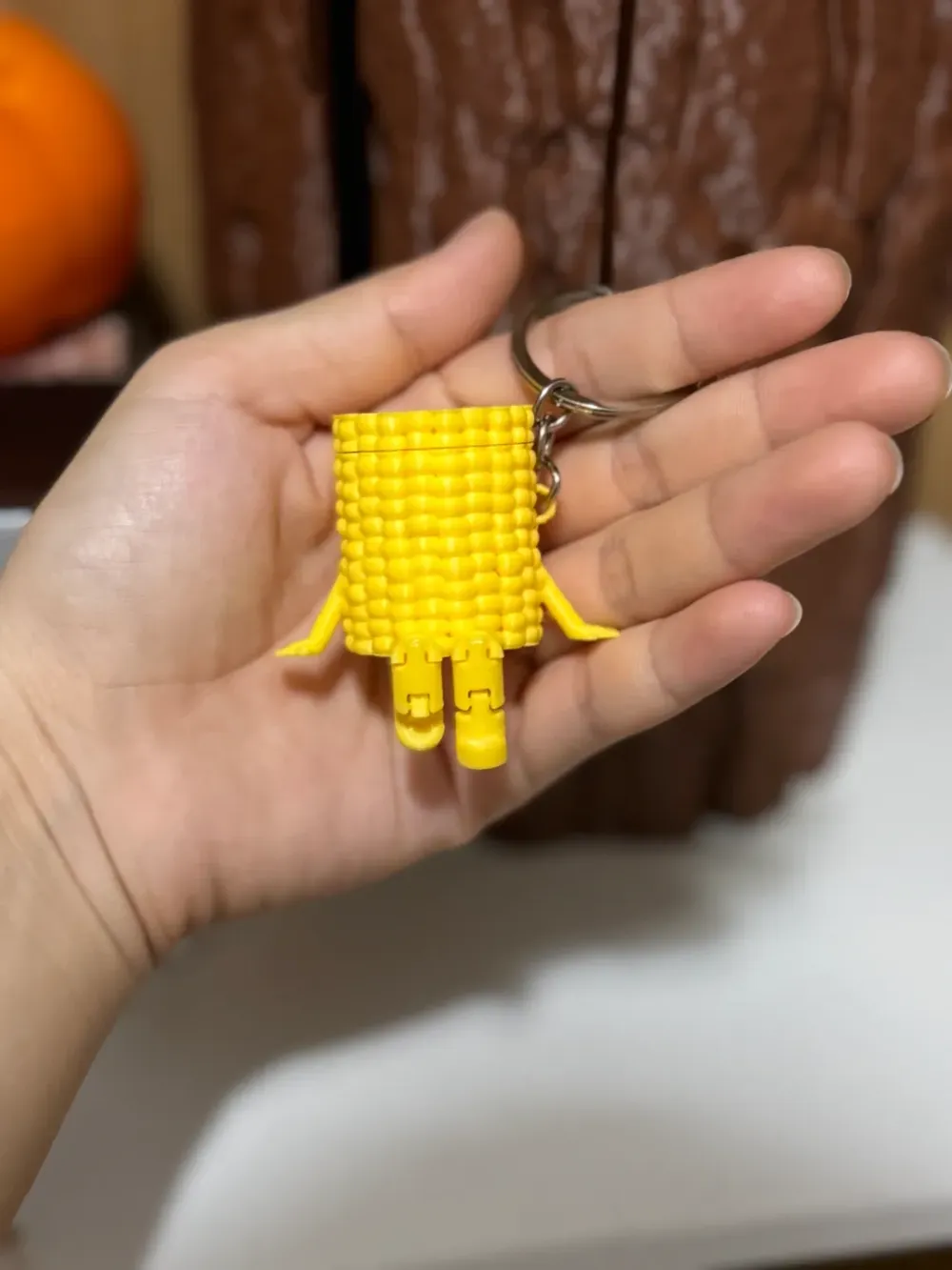 Corn Man Keychain-Pill Box by SDXPMakerWorld: Download Free 3D Models