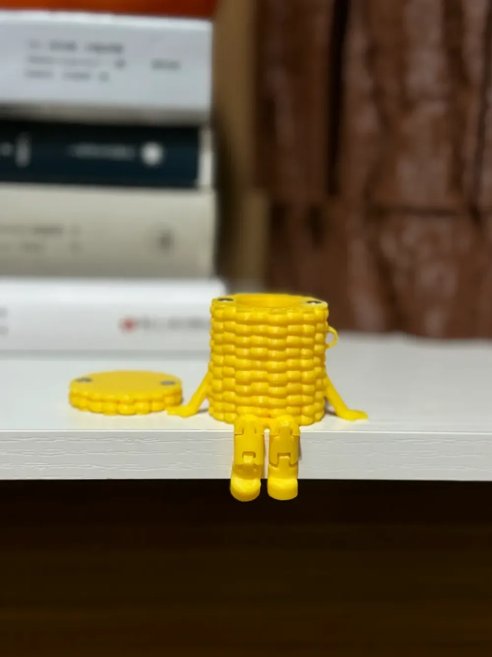 Corn Man Keychain-Pill Box by SDXPMakerWorld: Download Free 3D Models