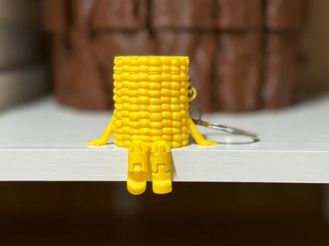 Corn Man Keychain-Pill Box by SDXPMakerWorld: Download Free 3D Models