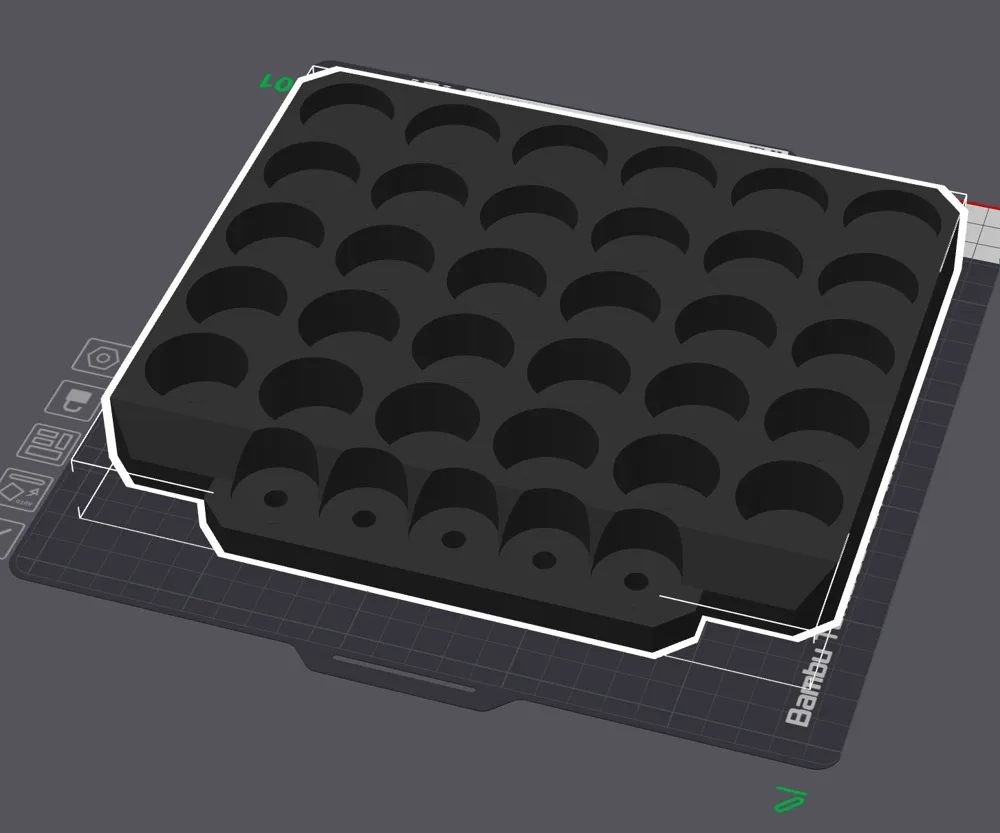 Vape Liquid & Atomizer Organizer 120ml by Resque. MakerWorld: Download ...