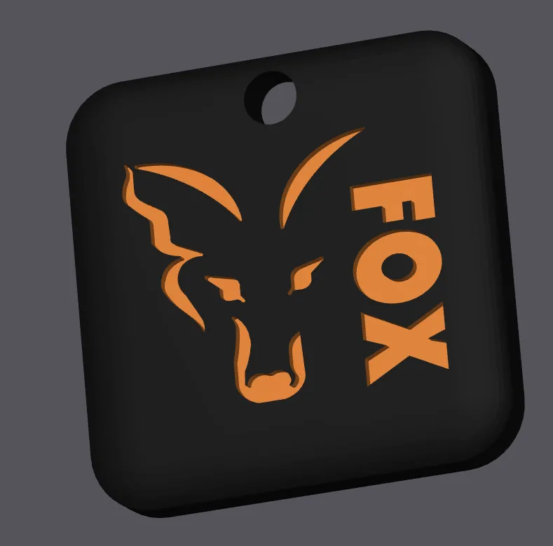 Keychain Fox cube by kingos - MakerWorld