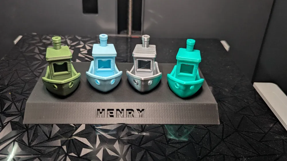 Machine Top Benchy Boat Dock - Free 3D Print Model - MakerWorld