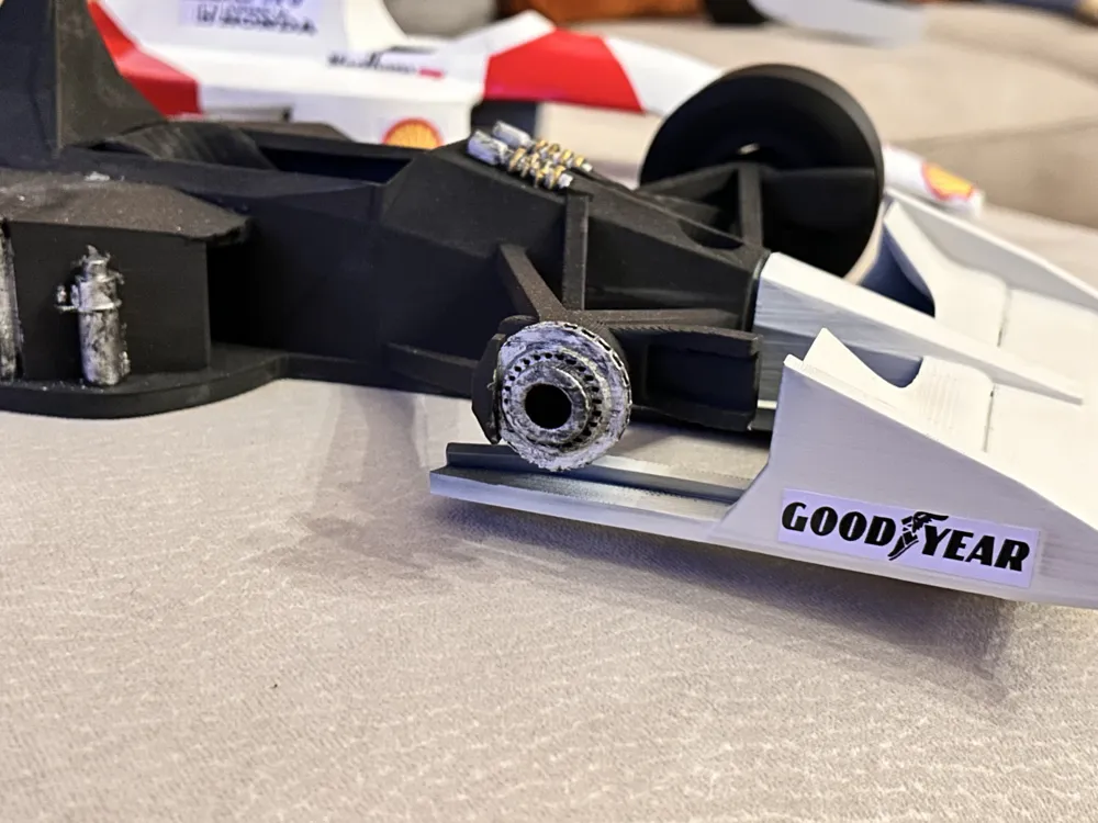 MCLAREN MP4/6 1/8 - Free 3D Print Model - MakerWorld