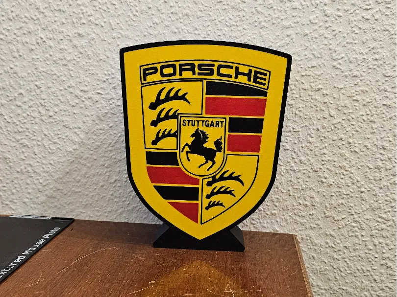 Porsche Lamp - Free 3D Print Model - MakerWorld